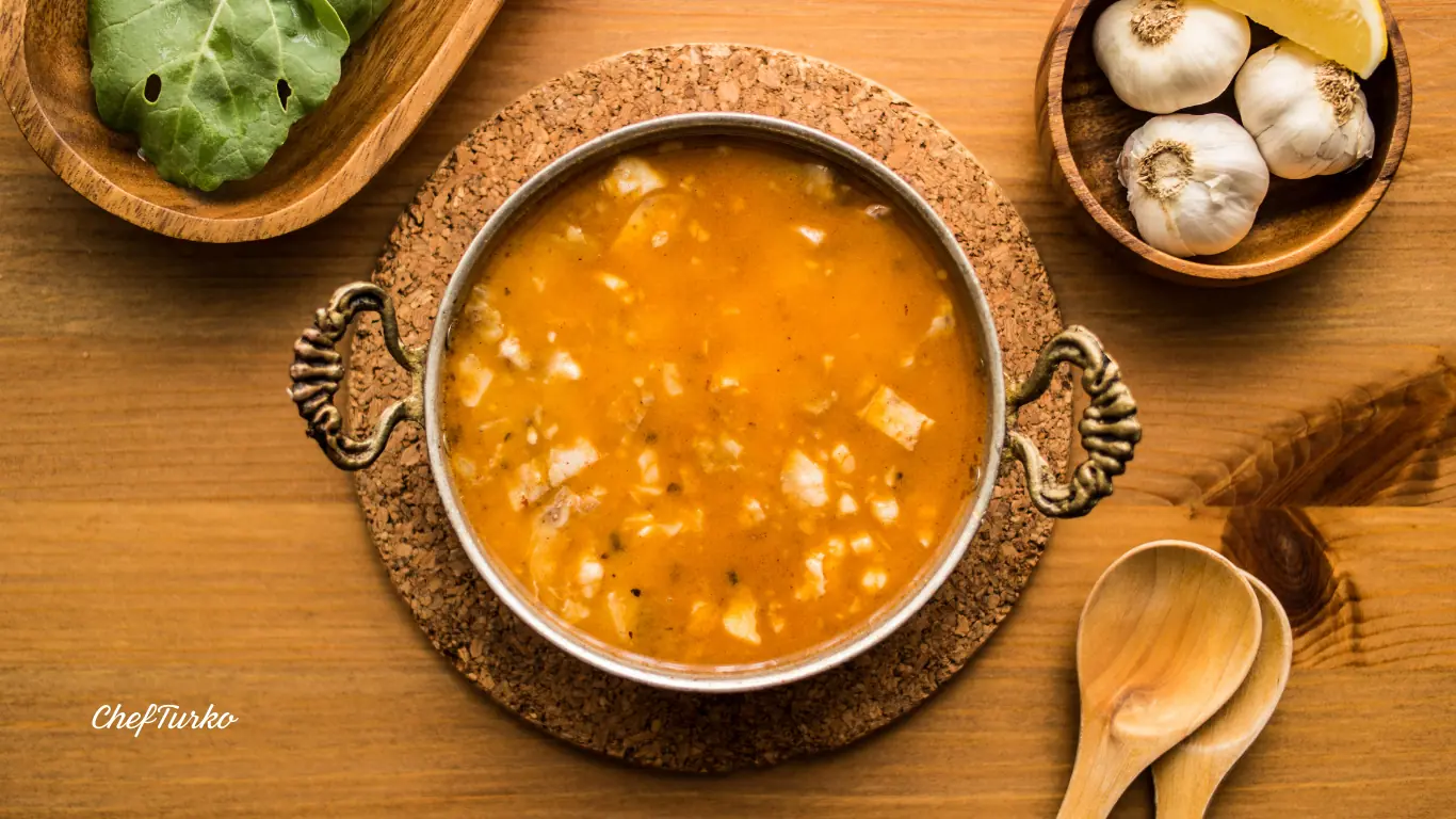 Kelle Paca Soup - Sheep's Head and Trotter Soup - ChefTurko